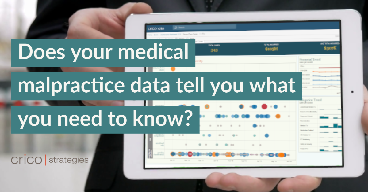 Your Medical Malpractice Data Has More Value than You Know